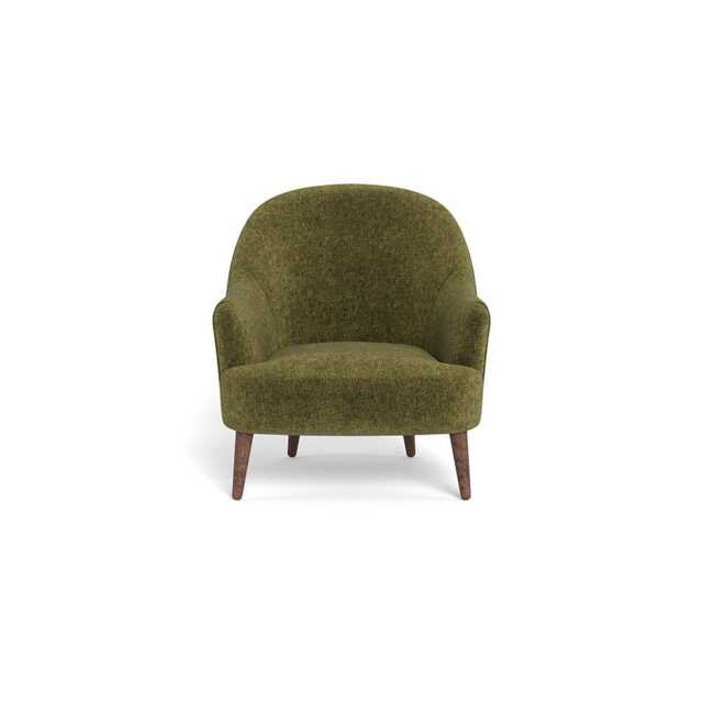 Heal's Elgin Chair Boucle Velvet Wilder Stained Feet by Heal's ...