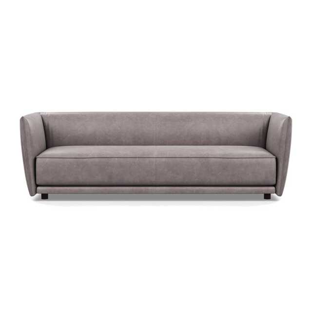 Heal's Valley 4 Seater Sofa Hertiage Stone Grey Walnut Stain Feet by ...