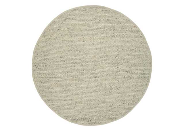 Linie Design Agner Round Rug Beige Ø240cm by Heal's | ufurnish.com