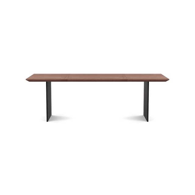 Heal's Berlin Dining Table 240x100cm Natural Oak Chamfered Edge Filled ...