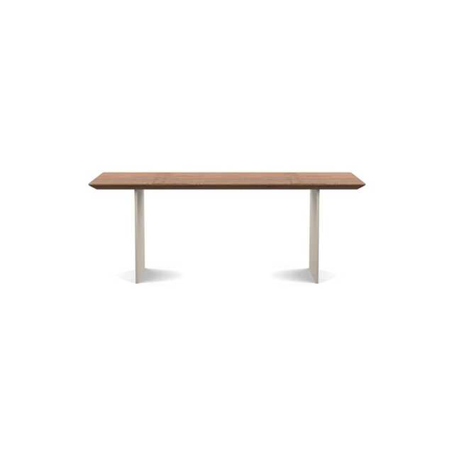 Heal's Berlin Dining Table 200x90cm Smoked Oak Chamfered Edge Filled ...