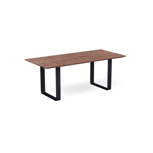 Heal's Prague Table 160x100cm Walnut Chamfered Edge Filled by Heal's ...