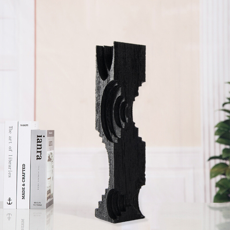 Modern Resin Abstract Sculpture Art Home Decorative Figurine Desk Decor ...