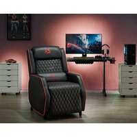 Delta Gaming Recliner Armchair with Footrest Office, Desk, Computer ...