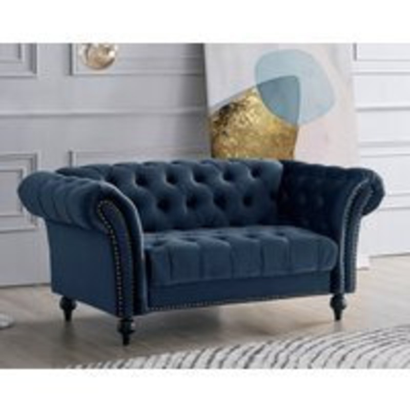 Mayfair Midnight Blue Velvet 2 Seater Sofa | Opulent and Elegant by ...
