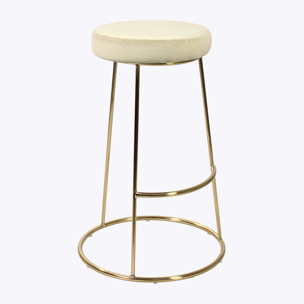 Opera Bar Stool Champagne (PK 2) by Home Detail | ufurnish.com
