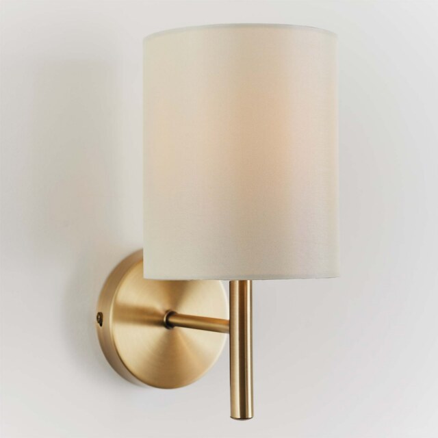 Kari Wall Light - Brass by Homebase | ufurnish.com