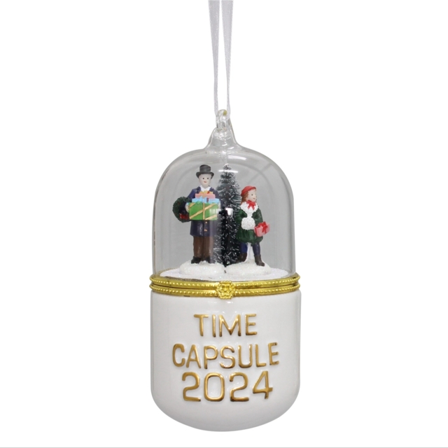 Carol Singer Time Capsule Christmas Tree Decoration by Homebase ...