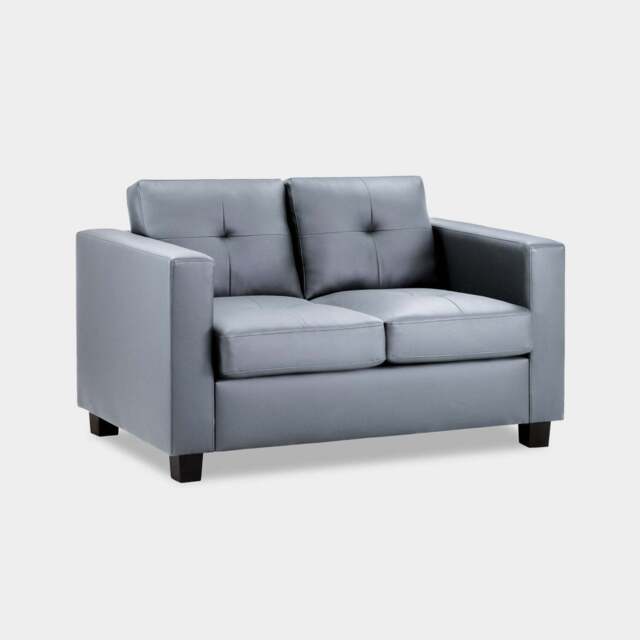 Jerry Sofa Grey 2 Seater by Honeypot Furniture | ufurnish.com