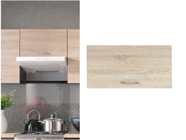 Bridging Unit Kitchen Wall Cabinet 600mm Extractor Housing Half Height ...