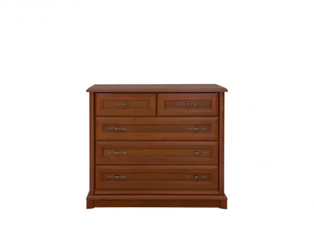 Chest of Drawers Classic Style Traditional Bedroom Furniture Chestnut ...