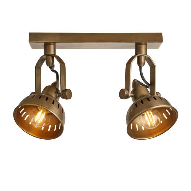 Industville - Swivel Spotlight Flush Mount - Double by Industville ...
