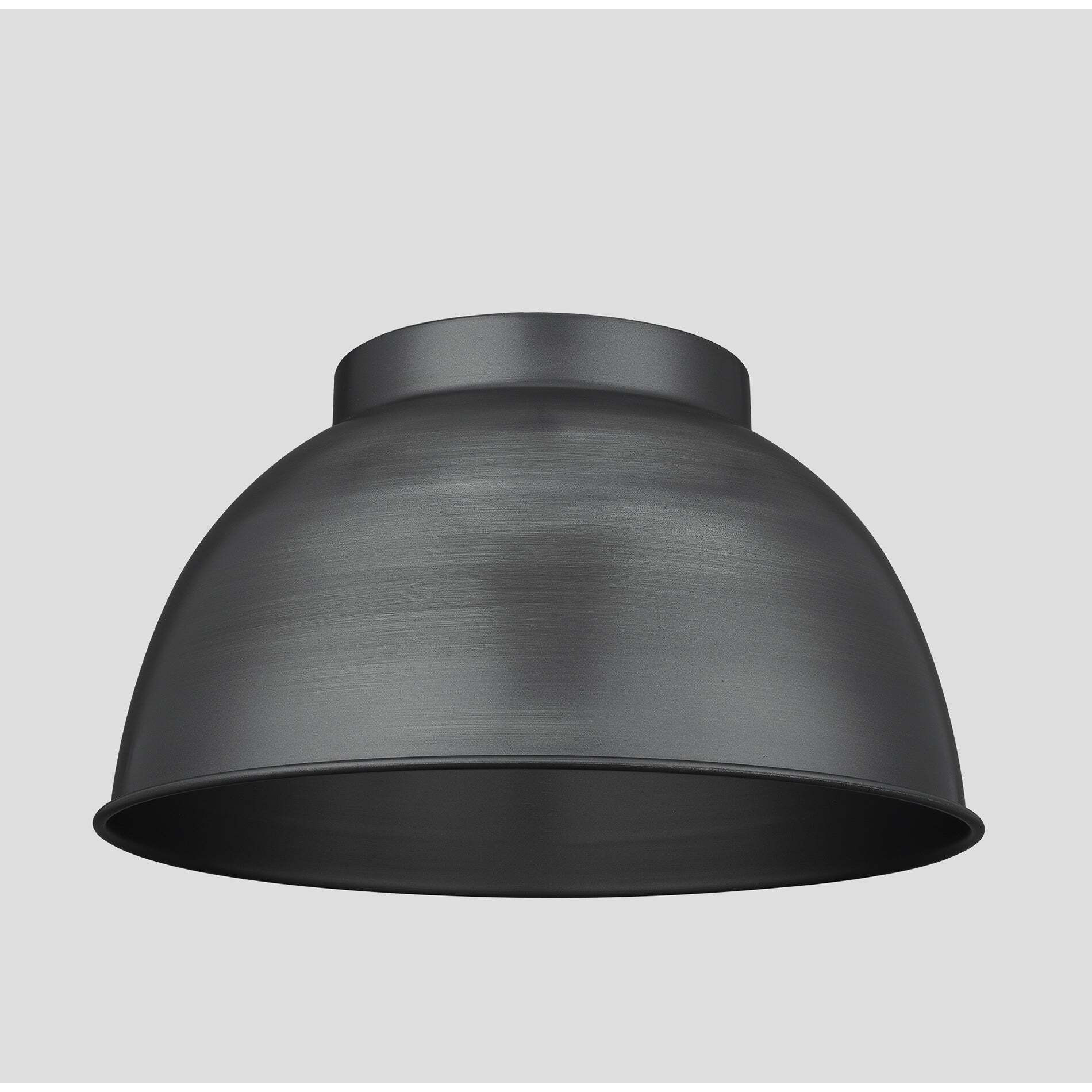 Dome - 17 Inch - Pewter - Shade Only by Industville | ufurnish.com
