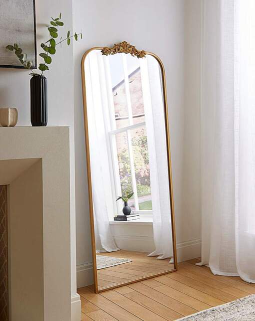 Joanna Hope Antique Gold Leaner Mirror Gold - Joanna Hope by JD ...