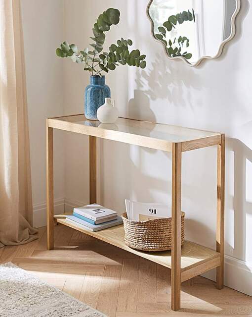 Lindfield Console Table Light Wood - JD Williams by JD Williams ...