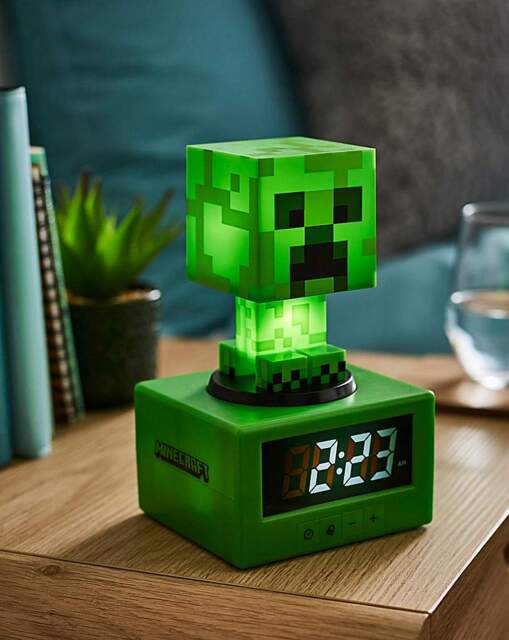 Minecraft Creeper Alarm Clock - Minecraft by JD Williams | uFurnish.com