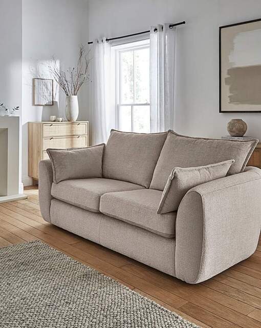 Finch Chenille 3 Seater Sofa Grey - JD Williams by JD Williams ...