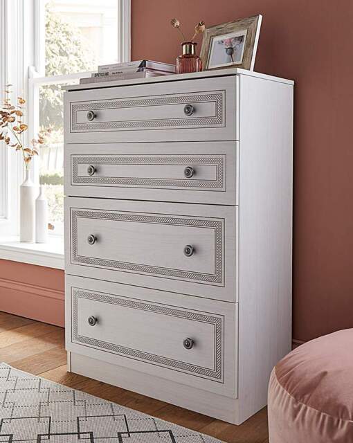 Richmond Assembled 4 Drawer Chest White - Welcome by JD Williams ...