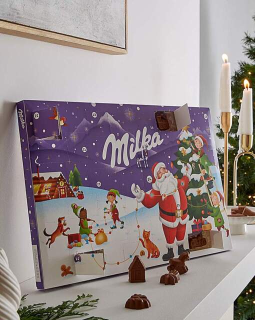 Milka Chocolate Advent Calendar - Milka by JD Williams | ufurnish.com