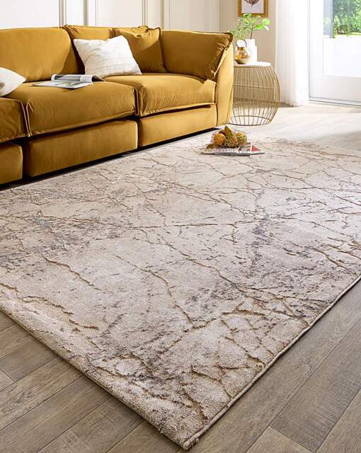 Calacatta Earth Rug Multi - Origins - Size: 80X150 by JD Williams ...