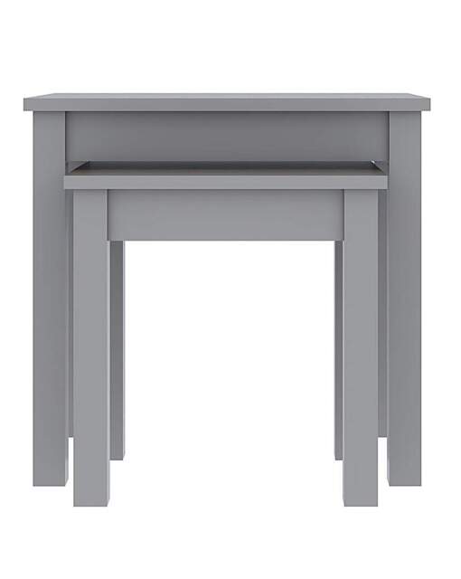Dakota Nest of Tables Grey - At Home Collection by JD Williams ...