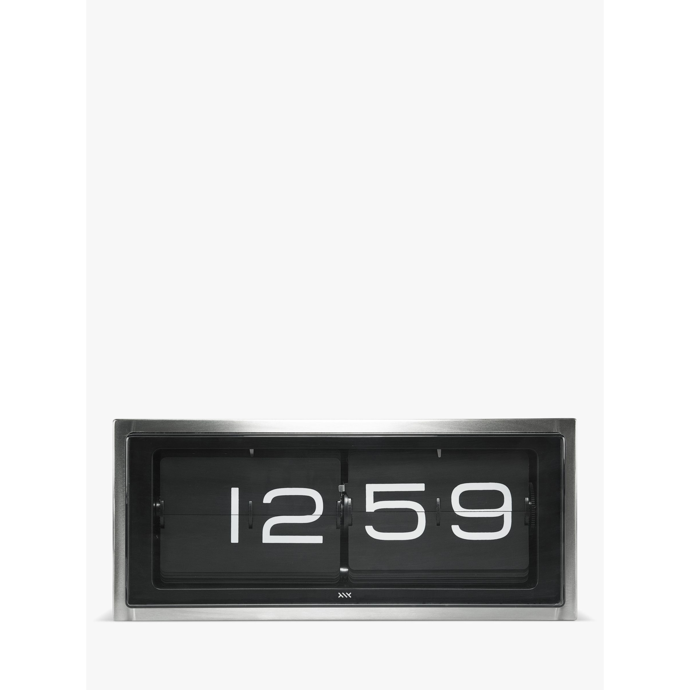 LEFF amsterdam Brick Retro Flip Analogue Mantel Clock by John Lewis ...