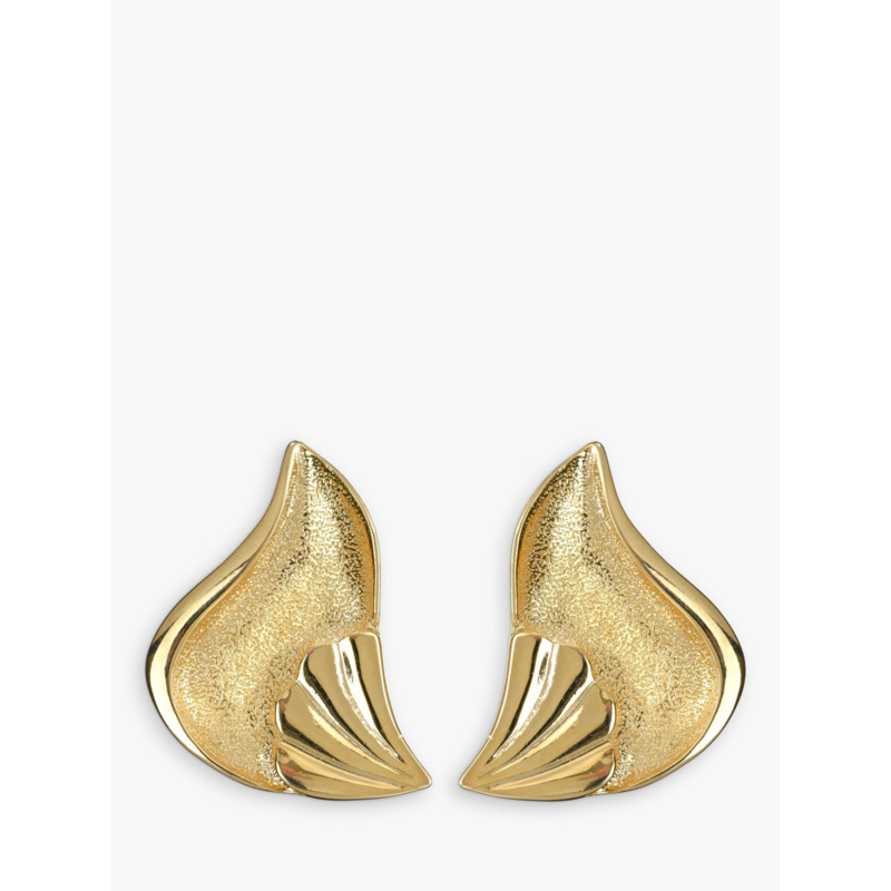 Eclectica Vintage Ear Lobe Cover Clip-On Earrings, Dated Circa 1980s by ...
