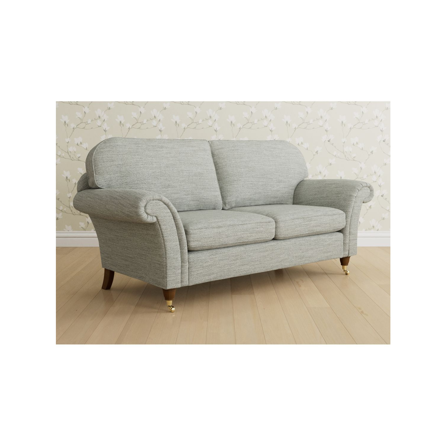 Laura Ashley Mortimer Large 3 Seater Sofa, Teak Leg by John Lewis ...