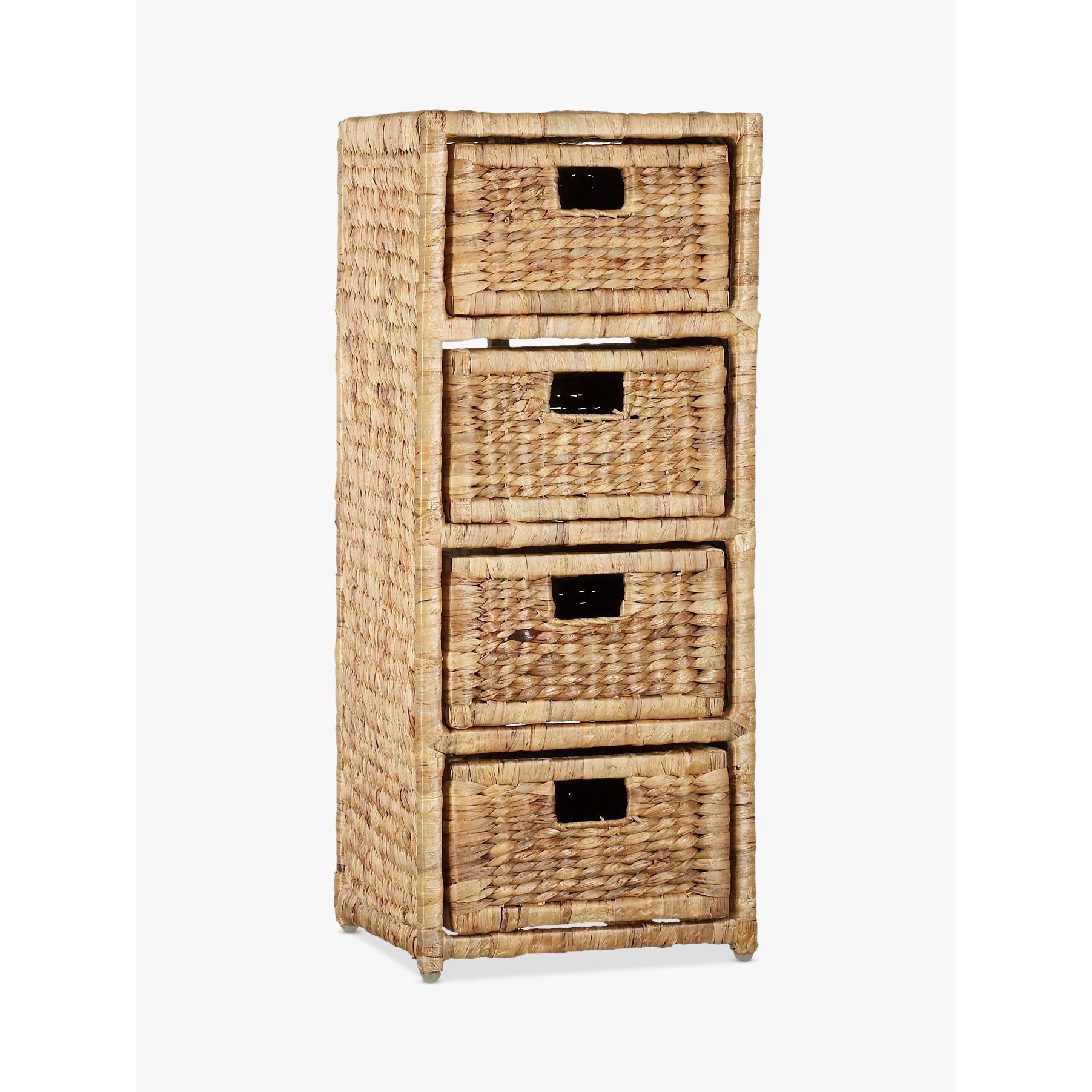 John Lewis Water Hyacinth Storage Unit, 4 Drawer by John Lewis ...