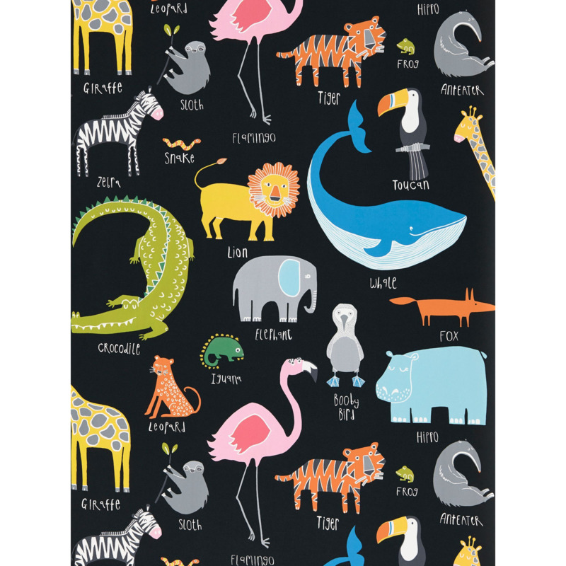 Scion Animal Magic Wallpaper by John Lewis & Partners | ufurnish.com