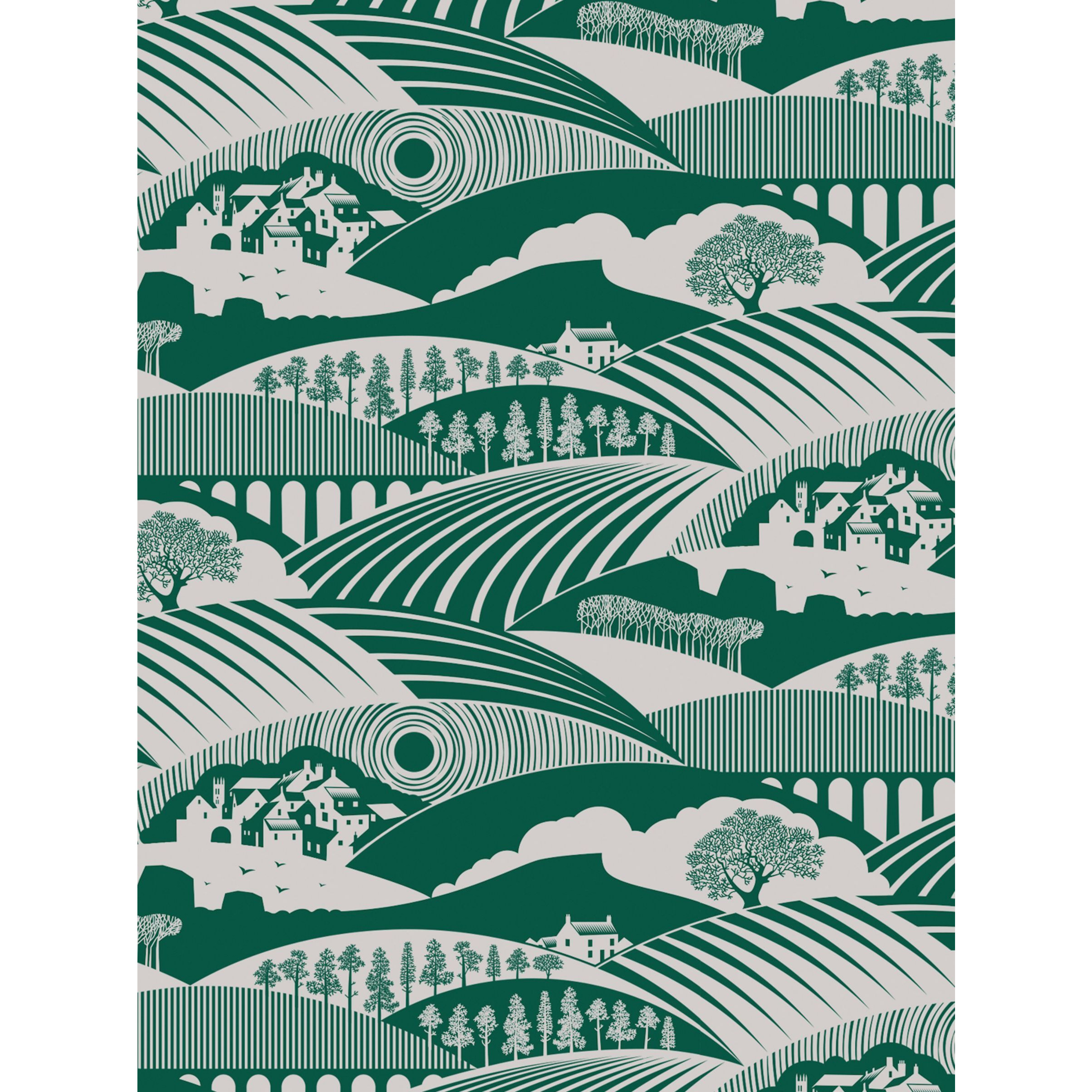 Mini Moderns Moordale Wallpaper by John Lewis & Partners | ufurnish.com