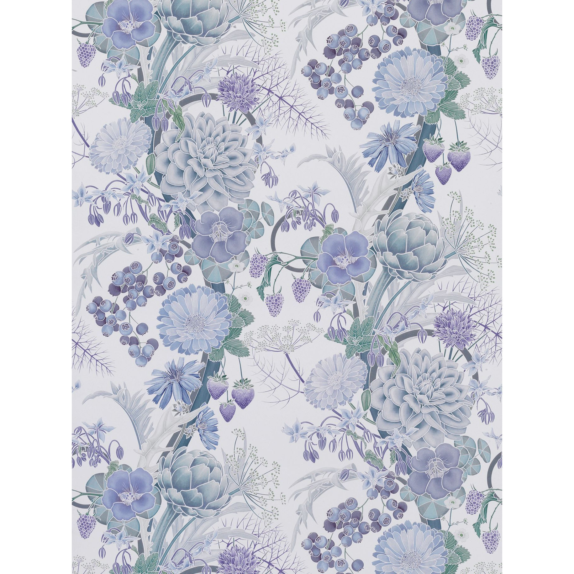 Osborne & Little 50th Anniversary Carlotta Wallpaper by John Lewis ...