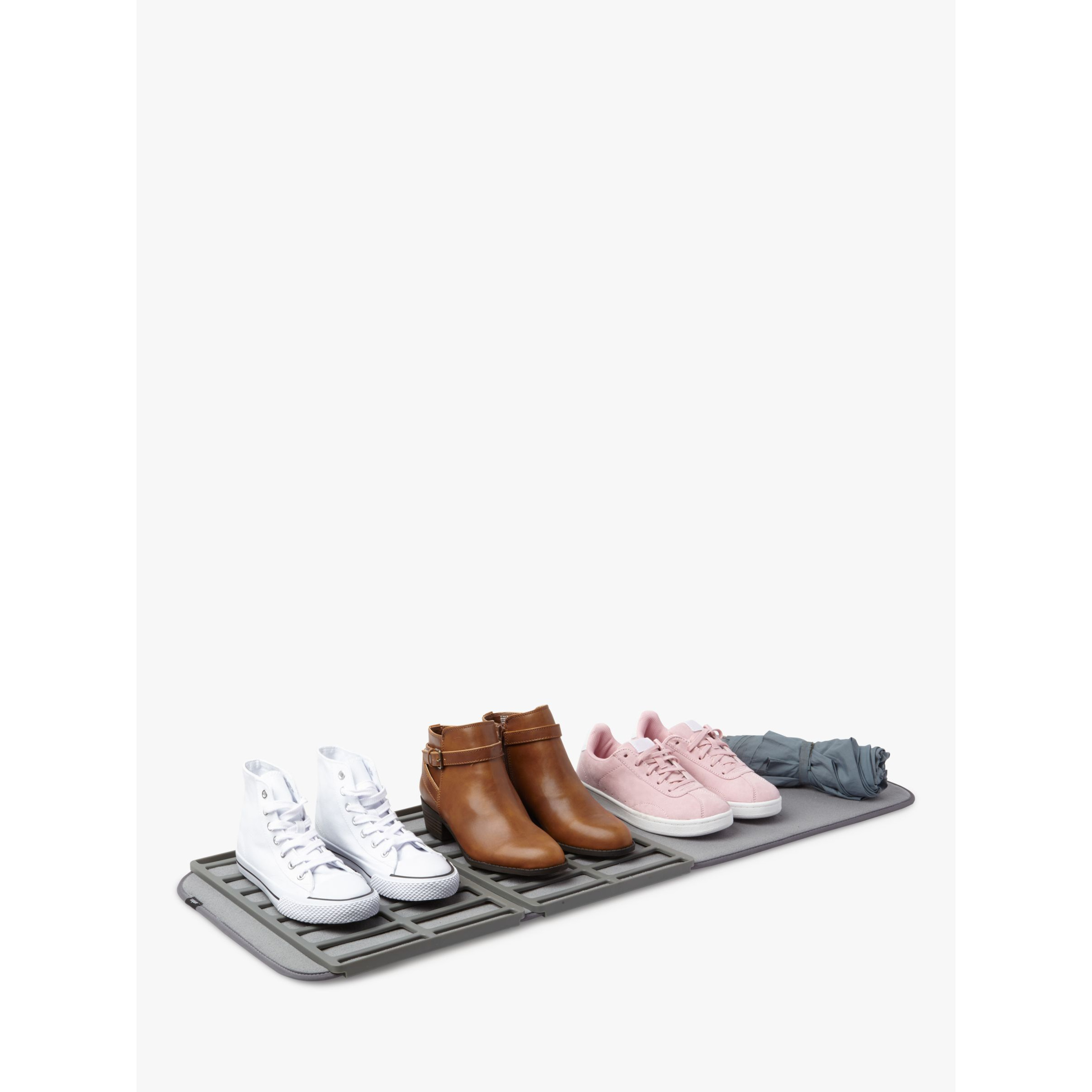 Umbra Shoe Dry Mat / Rack, Grey by John Lewis & Partners | ufurnish.com