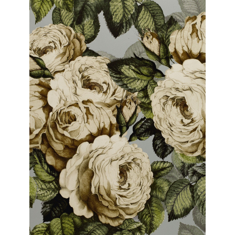 Designers Guild The Rose Wallpaper by John Lewis & Partners | ufurnish.com