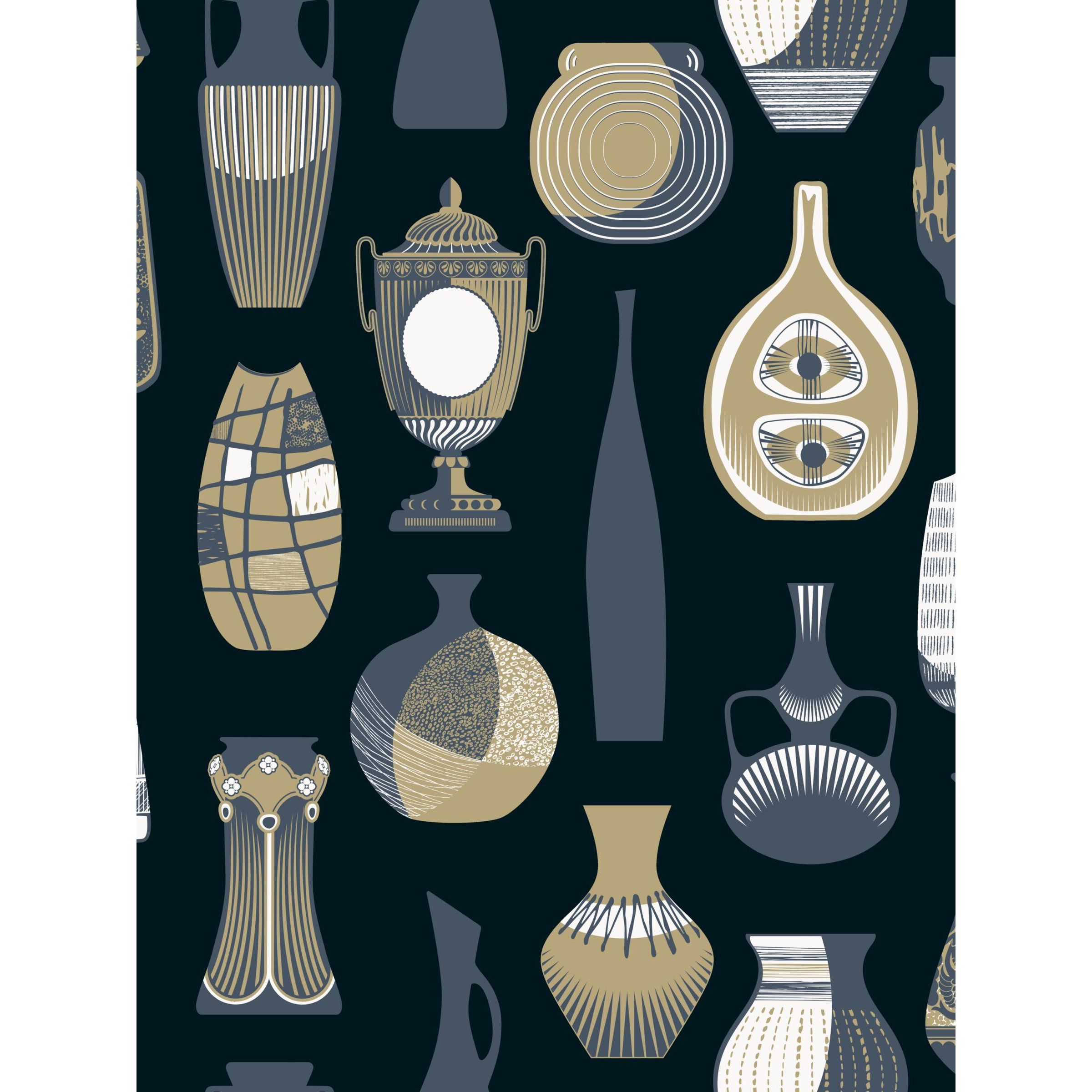 Mini Moderns Vessel Wallpaper by John Lewis & Partners | ufurnish.com