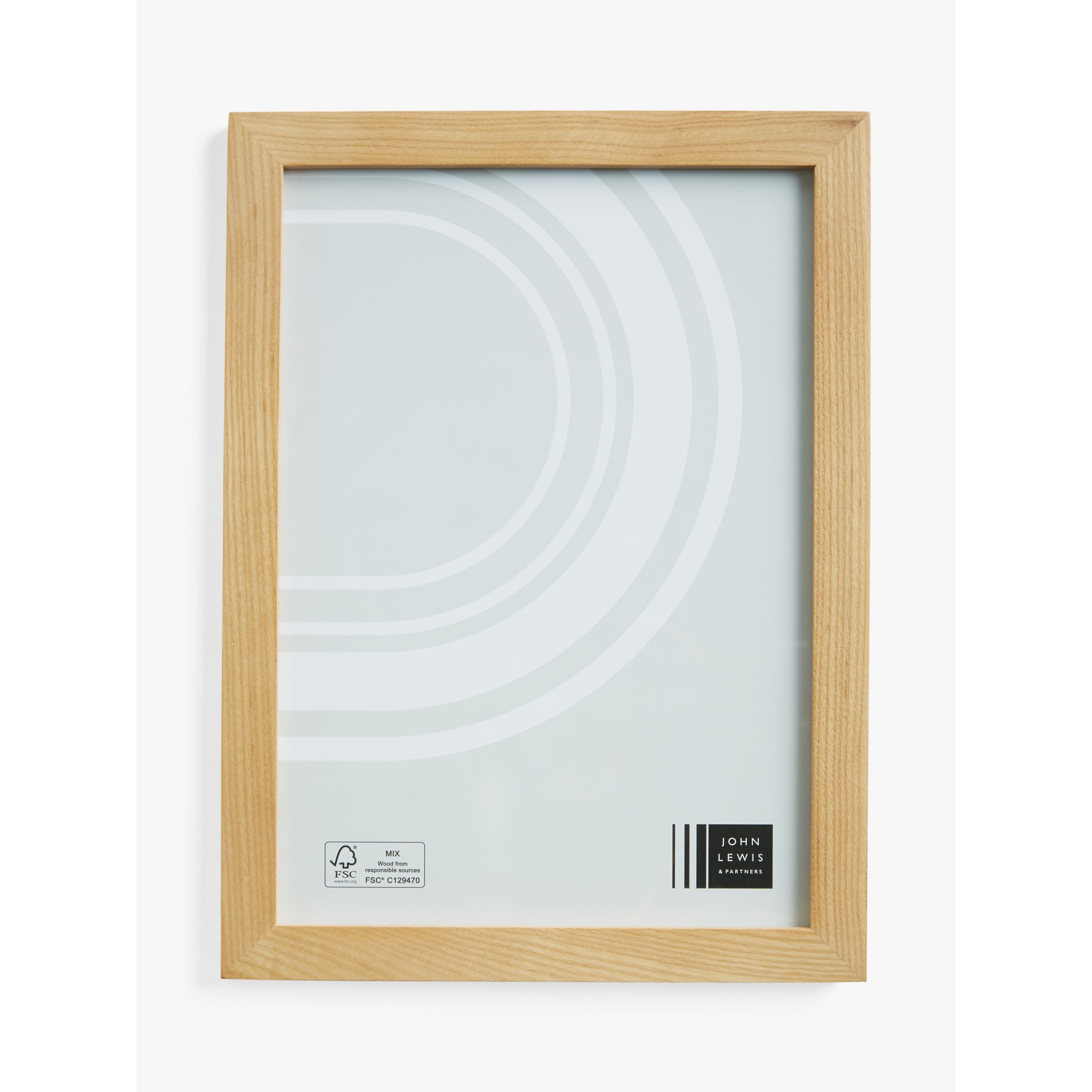 John Lewis Grove Ash Wood Poster Frame by John Lewis & Partners ...