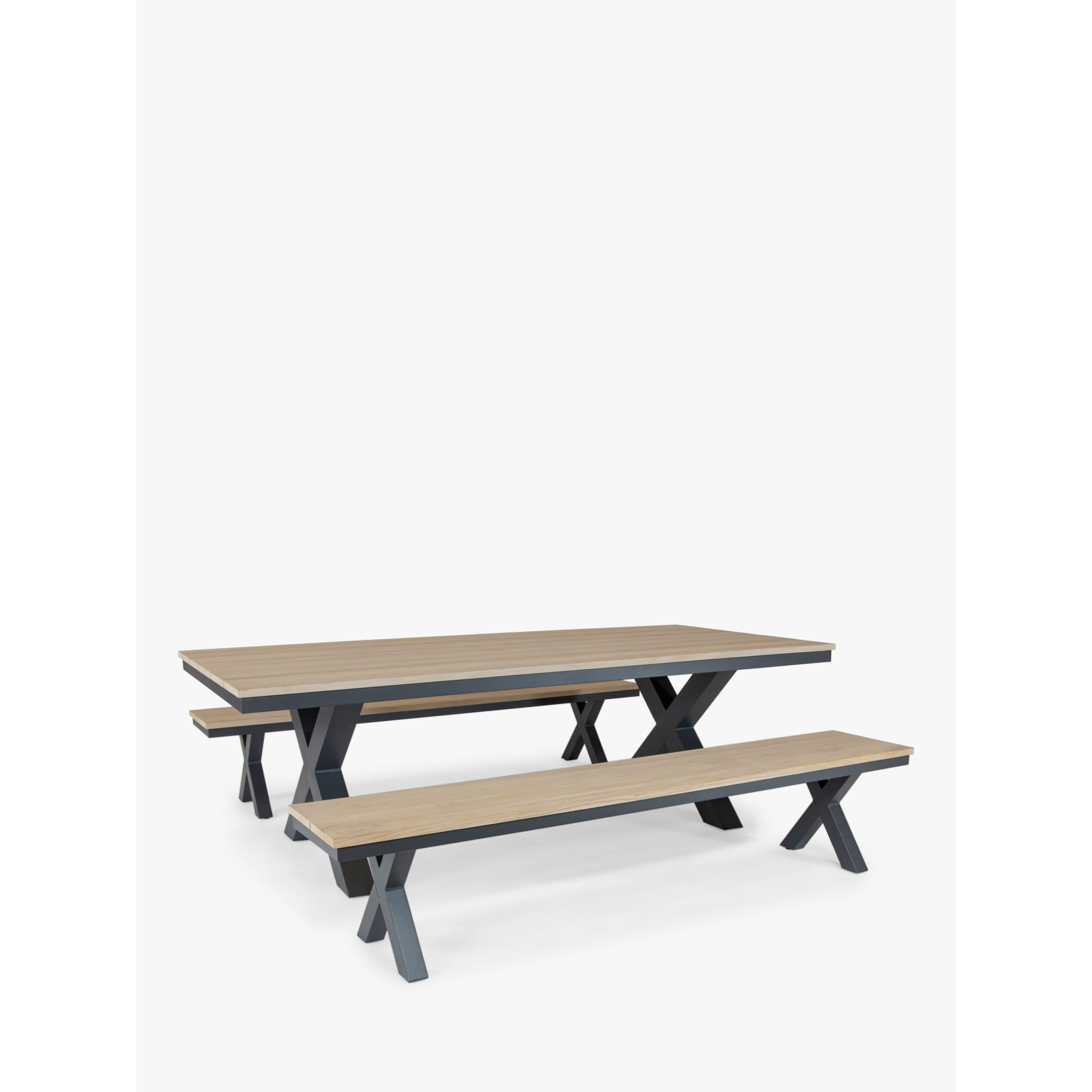 KETTLER Elba Garden Picnic Dining Table & Chairs Set, FSC-Certified ...