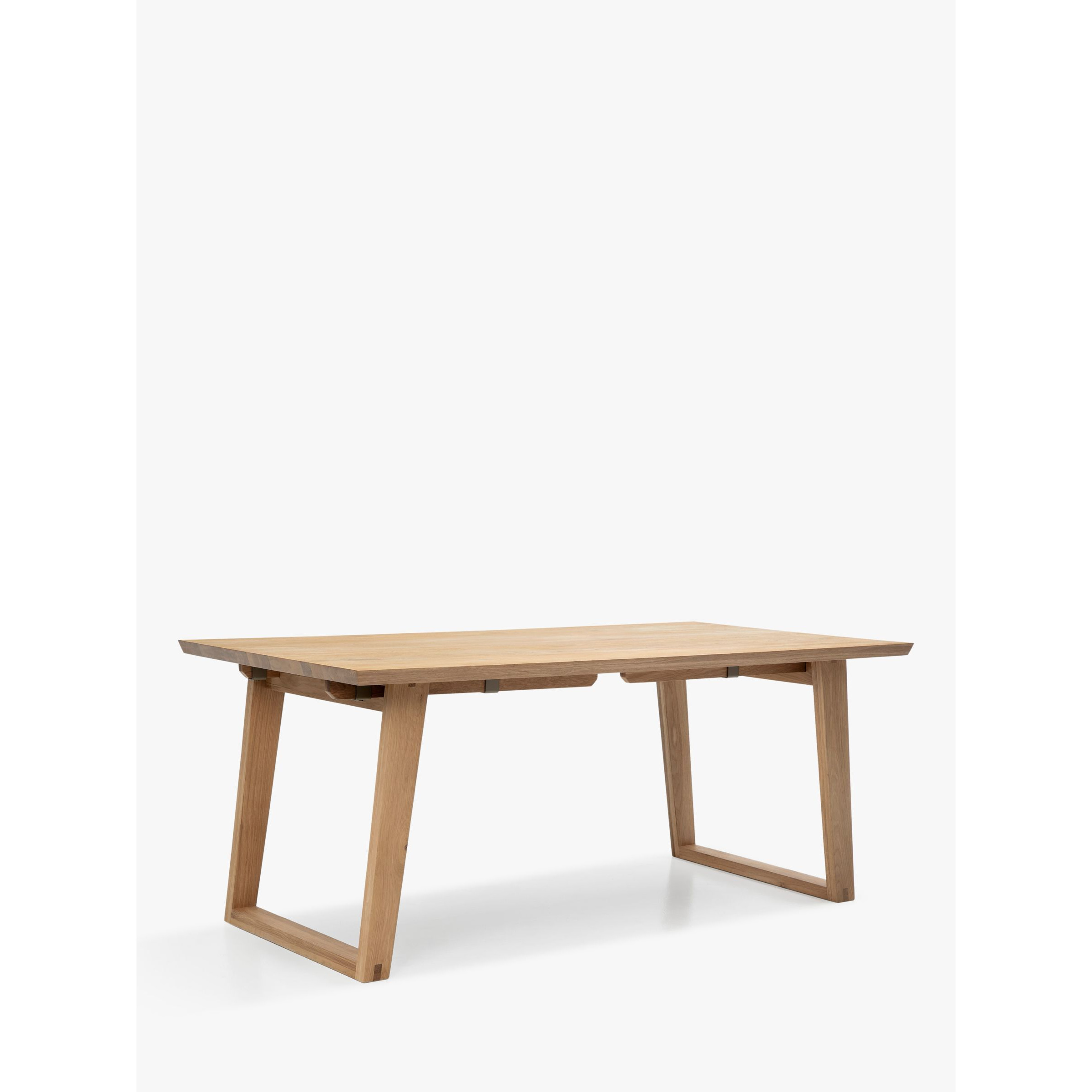 John Lewis Reflex 6-10 Seater Extending Dining Table, Oak by John Lewis ...