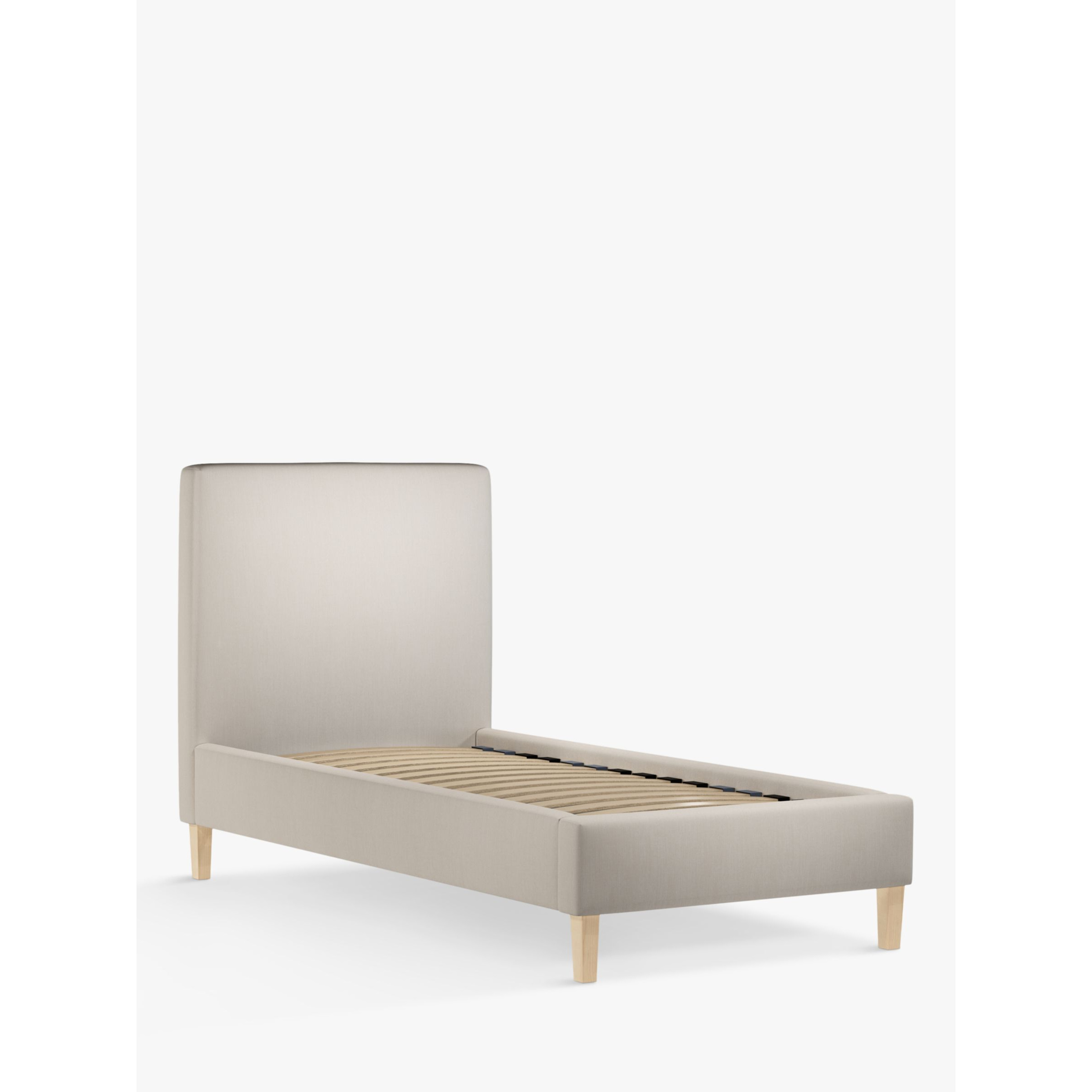John Lewis Emily Child Compliant Upholstered Bed Frame, Single by John ...