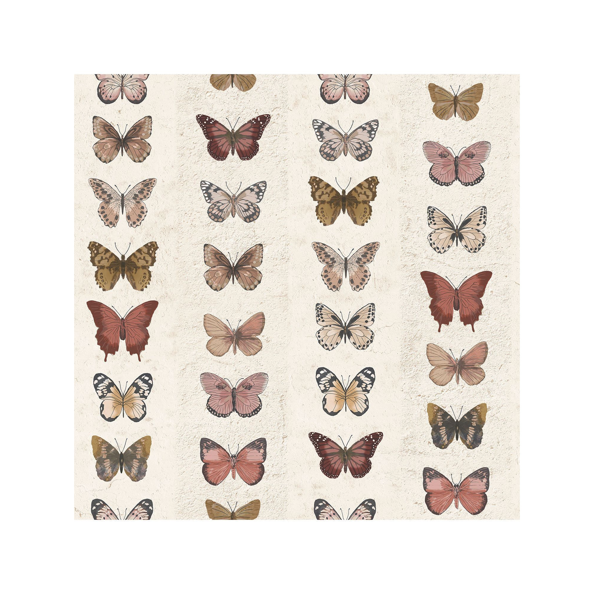 Galerie Jewel Butterflies Wallpaper by John Lewis & Partners | ufurnish.com