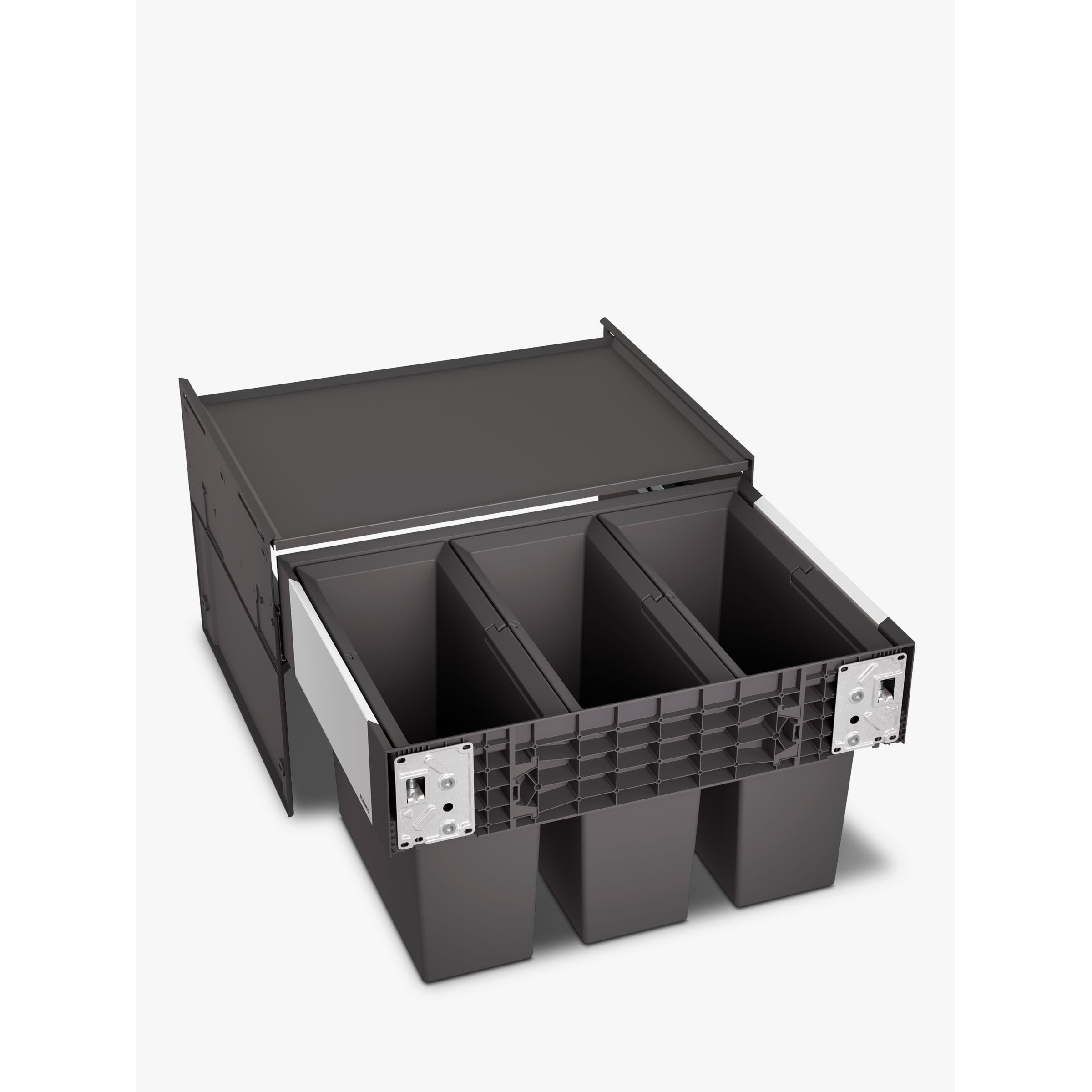 Blanco Select Under Counter 3-Section Pull-Out Kitchen Bin, 45L by John ...