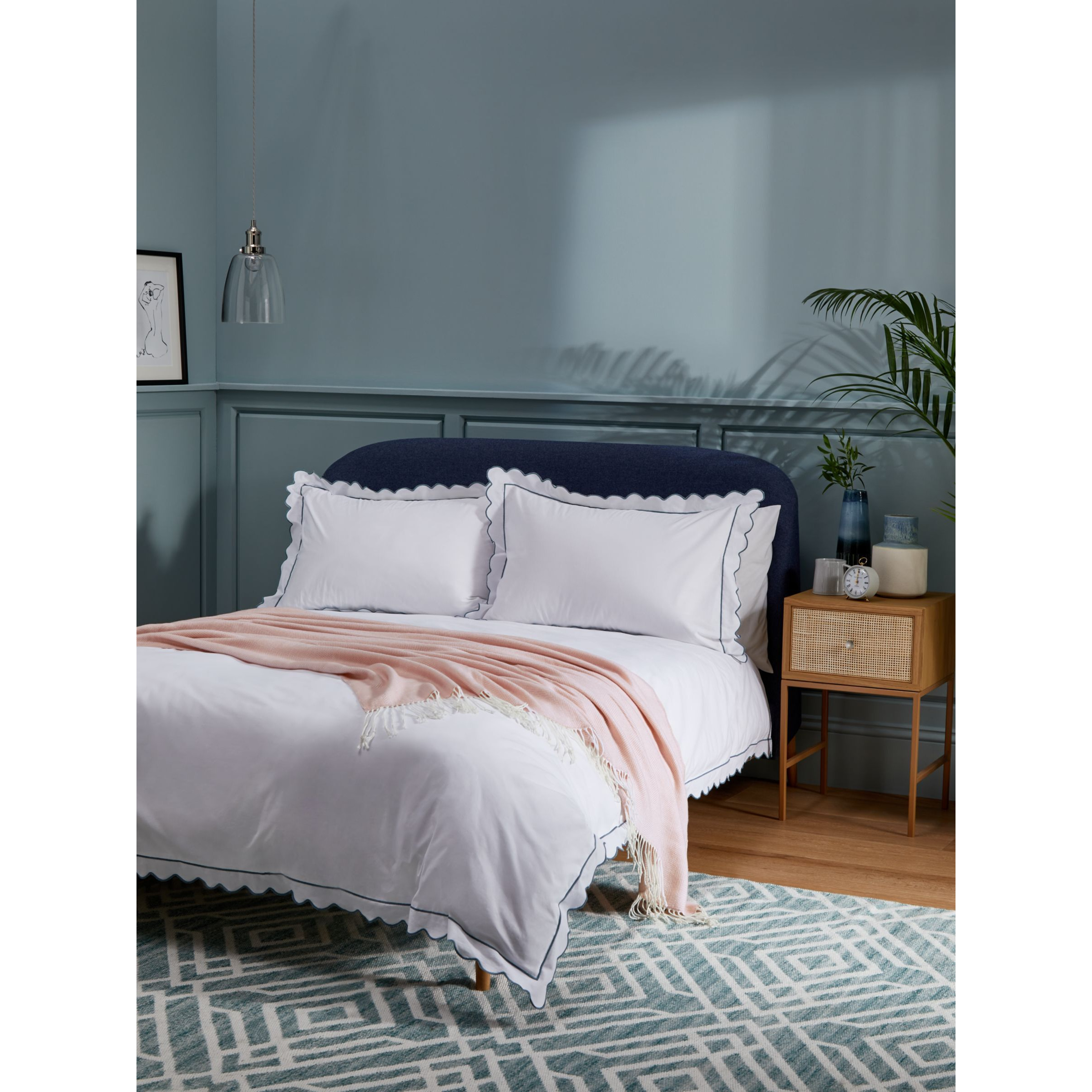 John Lewis Scallop Duvet Cover Set by John Lewis & Partners | ufurnish.com