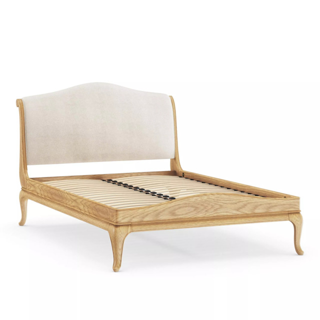 John Lewis Louis Bed Frame, Double, Oak by John Lewis & Partners ...