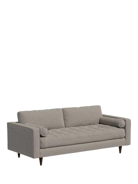 MADE Scott Large 3 Seater Sofa, Soft Grey Weave by John Lewis ...