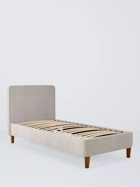 John Lewis Clyde Upholstered Bed Frame, Single by John Lewis & Partners ...