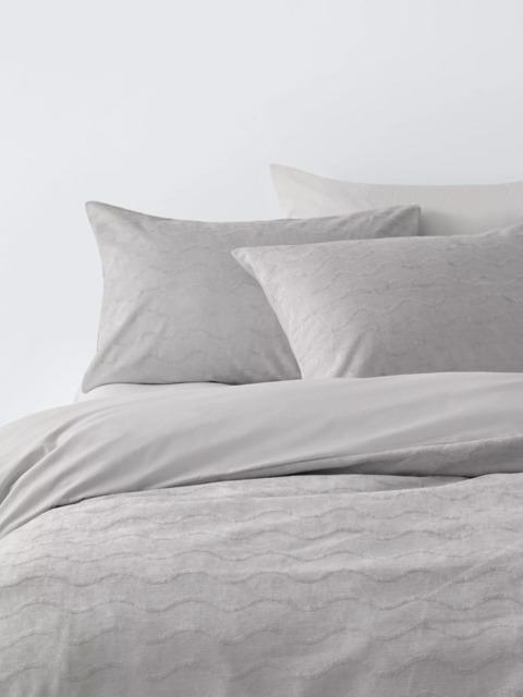 John Lewis Wavy Tufted Duvet Cover Set by John Lewis & Partners ...