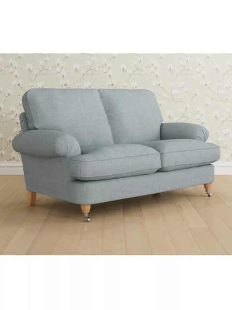 Laura Ashley Beaumaris Small 2 Seater Sofa, Oak Leg by John Lewis ...