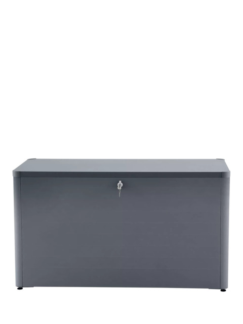 Pacific Rhode Island Small Cushion Box, Anthracite Grey by John Lewis ...