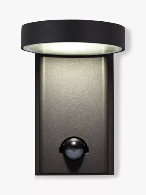 Saxby Siro LED Outdoor Sensor Light, Anthracite Grey by John Lewis ...