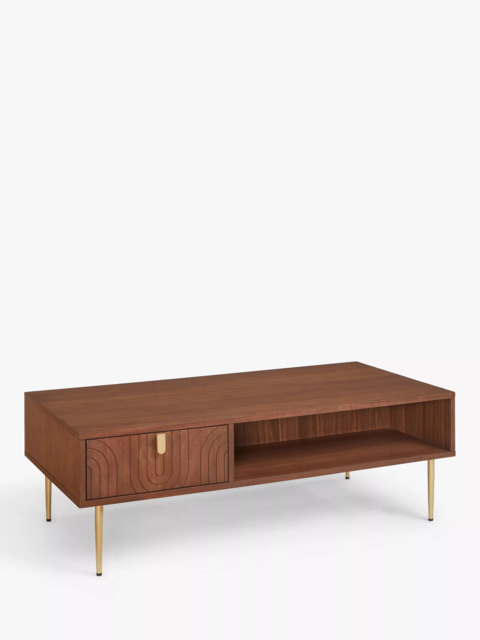 John Lewis Harvard Coffee Table, Walnut by John Lewis & Partners ...